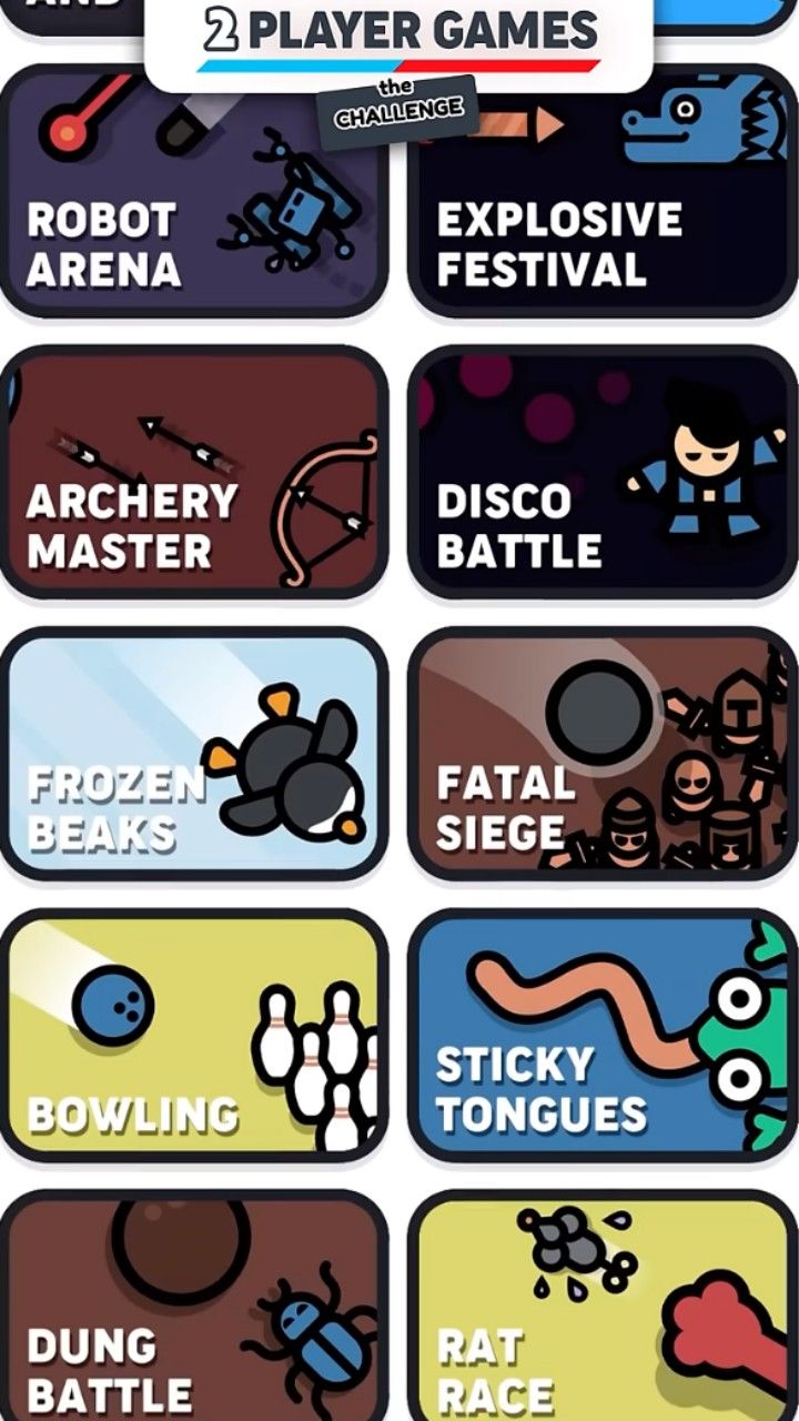 2 Player games : the Challenge | Get into the virtual world and become ...